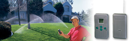 Gaston House Hunter Sprinkler remote control